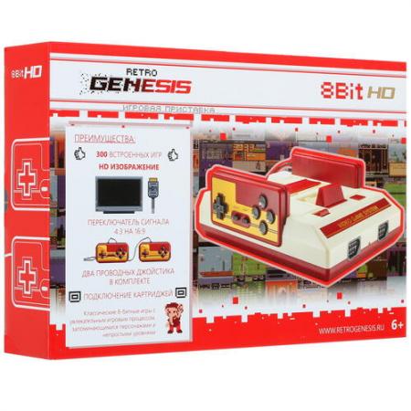 Ретро-консоль Retro Genesis 8 Bit HD + 300 игр купить по цене 4499 ₽ в ...