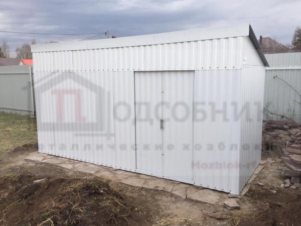 Сарай (хозблок) сборный металлический СКАТ 1, 5*4*2, 1 метра купить по ...