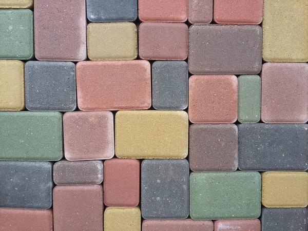 Тротуарная плитка “Старый город” Цветная купить по цене 750 ₽ в ...
