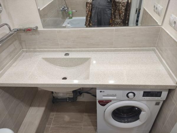 Каменная столешница в ванную, Vicostone купить по цене 6000 ₽ в Москве ...