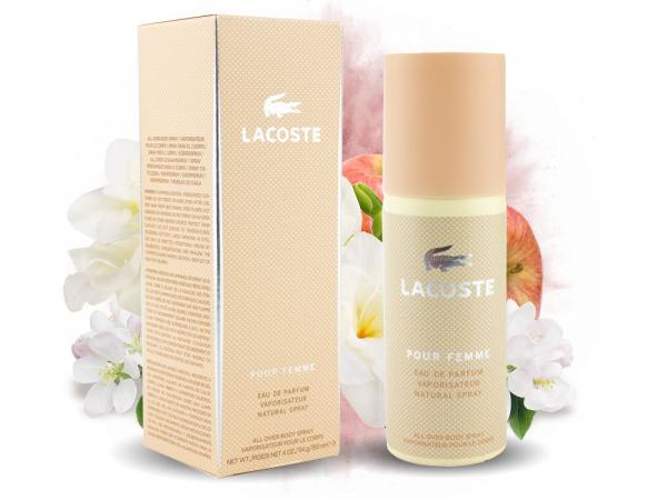 Спрей-парфюм для женщин Lacoste Pour Femme, 150 ml купить по цене 1183 ...