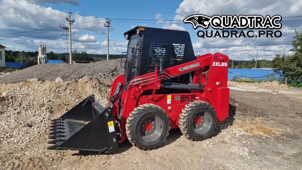 Надежные мини-погрузчики с бортовым поворотом Quadtrac SSL85 (двигатели ...
