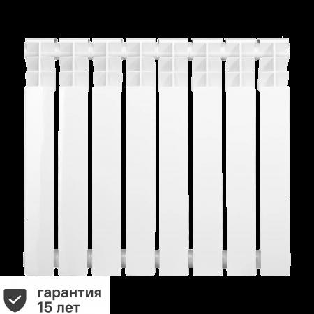 Радиатор Monlan Bimetal 500/80 биметалл 8 секций боковое подключение ...