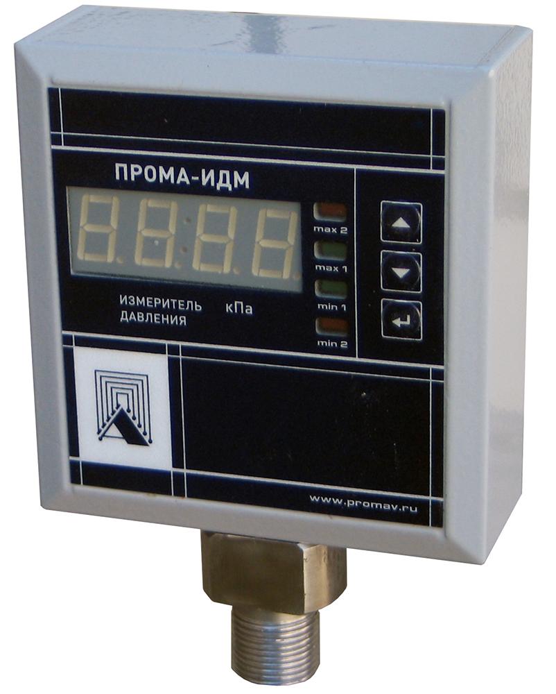 Датчик разности давлений на газ ПРОМА ИДМ-016 ДД-1. 2-Р 0. 6, рабочее ...