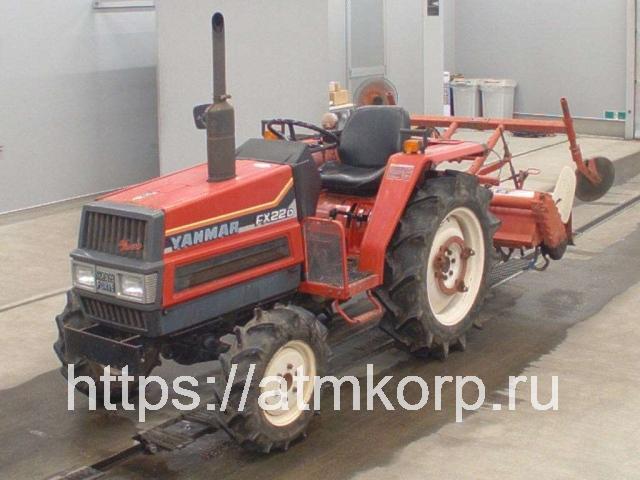Минитрактор с/х Yanmar F22D кузов 22K модификация сельскохозяйственный мини трактор 4х4 фреза ...