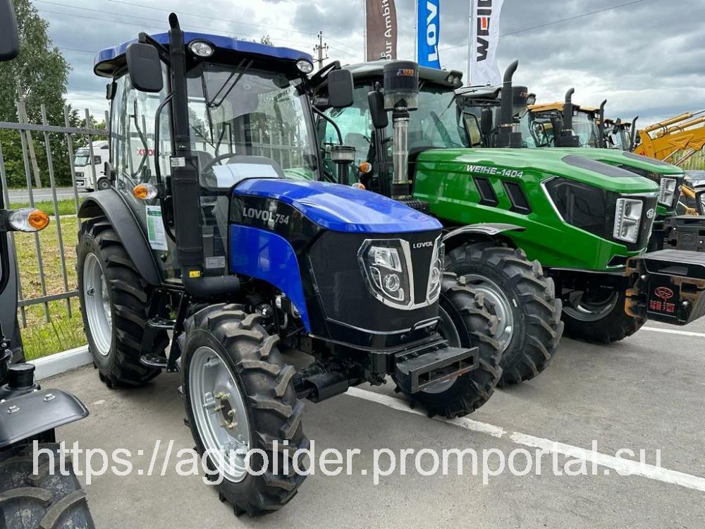 Трактор Lovol Foton TB-754 (Generation III) 80 л. с. с ПСМ купить по цене 2250000 ₽ в Рубцовске ...