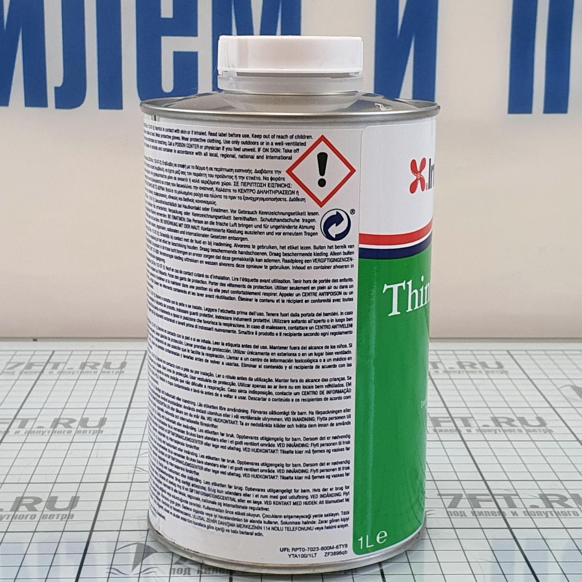 Растворитель International Thinner 100 YTA100/1L/EU для эмалей ...