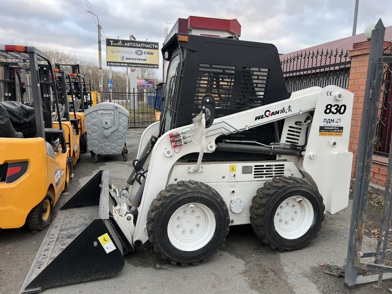 Мини-погрузчик Wecan WT830, 2024 купить по цене 2490000 ₽ в Тюмени на PromPortal.Su (ID#112923094)