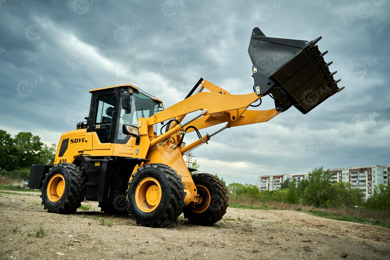 Фронтальный погрузчик YUGONG 930 быстросъем купить по цене 2257255 ₽ в ...