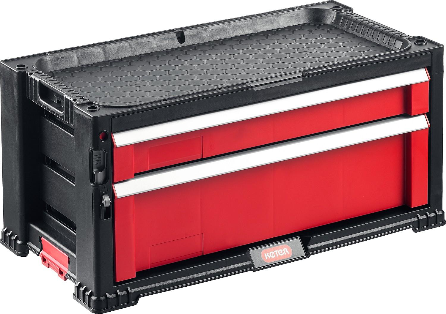 KETER DRAWER-2, 562 х 289 х 262 мм, (22″), ящик с 2 выдвижными полками ...