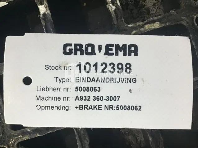 Редуктор хода Liebherr Final Drive 5008063 для экскаватора Liebherr ...