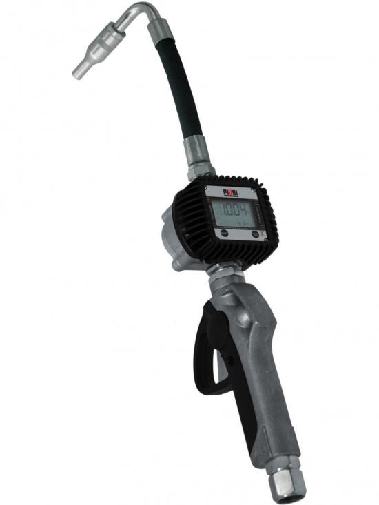 Easy K400 1/2" BSP - Пистолет с эл. счетчиком для масла, гибкий носик ...