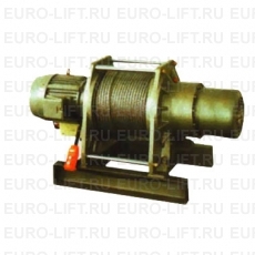 Лебедка электрическая (строительно-монтажная) KDJ-2200E1 г/п 2200 кг в/п 98 м 380В купить в ...