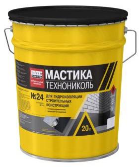 Мастика битумная гидроизоляционная (Технониколь №24) 20, 50кг купить в ...