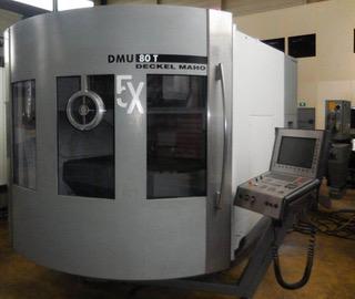 Универсальный обрабатывающий центр DECKEL-MAHO DMG DMU 80T купить по ...